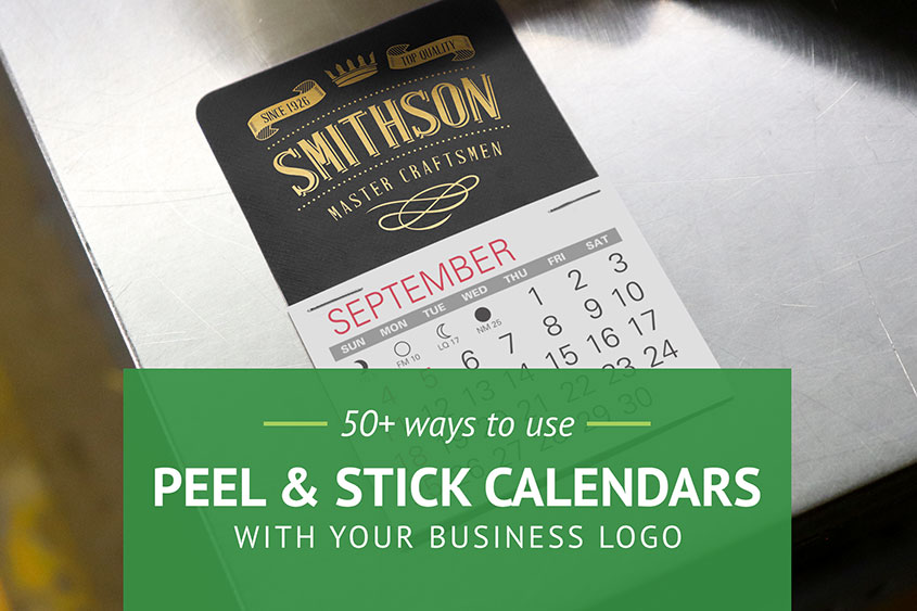 50+ Uses for Peel & Stick Calendars | On The Ball Promotions